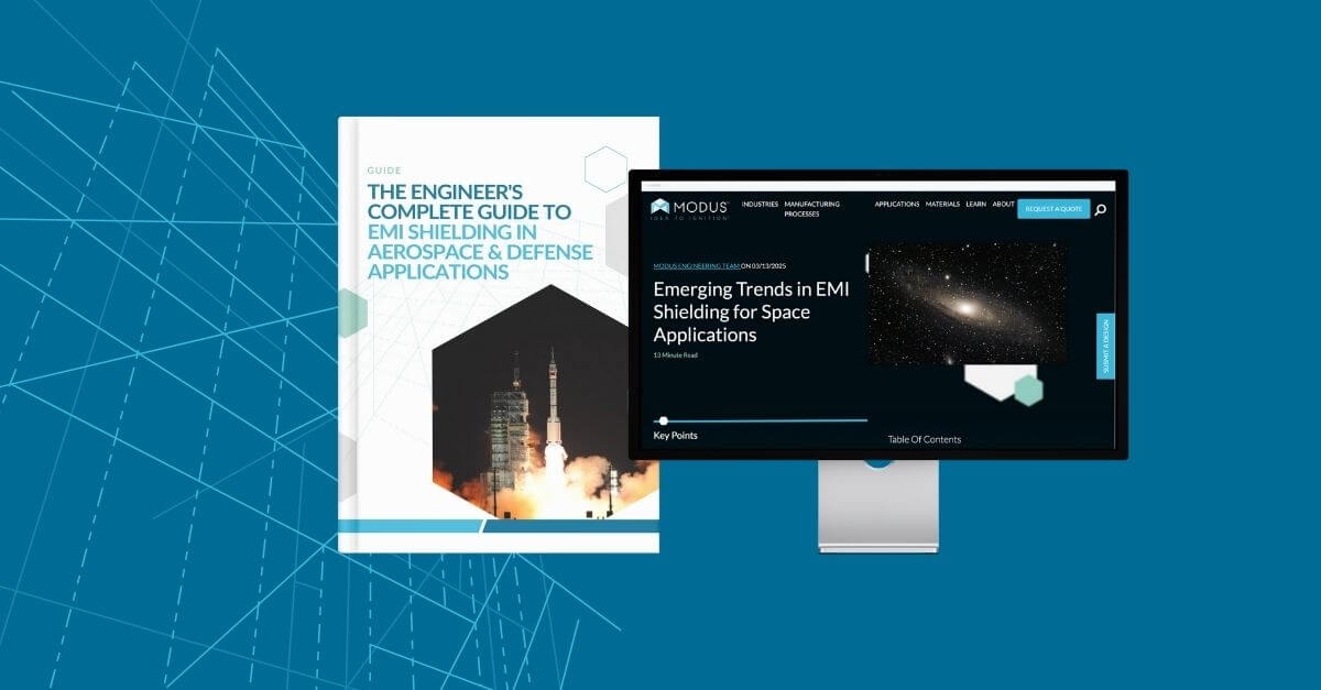 EMI Shielding Solutions for Aerospace and Defense Resource Center | Modus Advanced Inc.